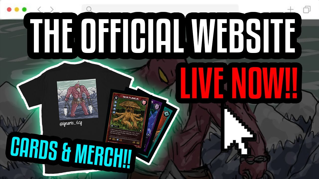 IgnarisTCG | New Website Showcase!! - YouTube