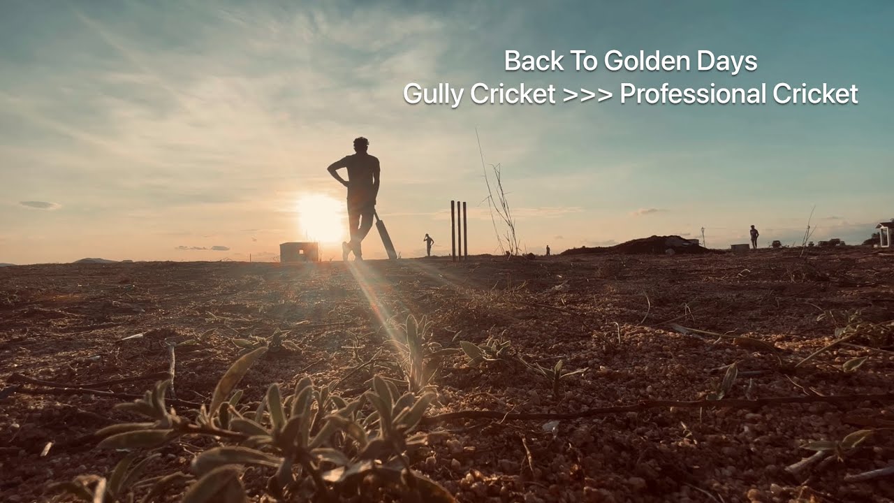 Back To Golden Days 🏏| Gully Cricket - YouTube