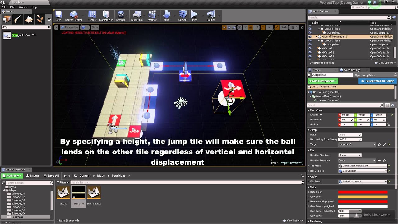 Project Pandora level editing tools for UE4 - YouTube