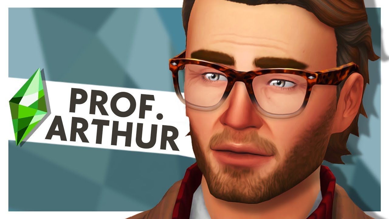 PROFESSOR ARTHUR DECKER | The Sims 4 Create A Sim - YouTube