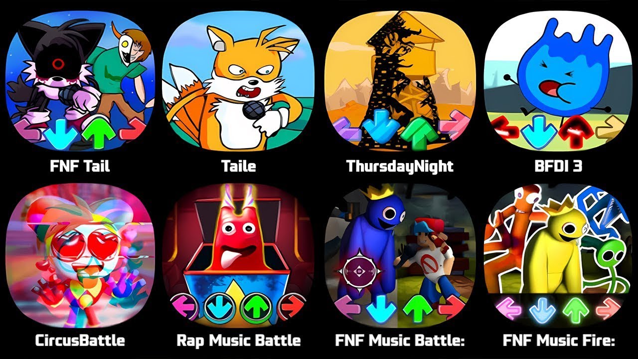 FNF Babs Seed, FNF Im Also Steve, Birds and Botany Remix, FNF Bad Guys ...