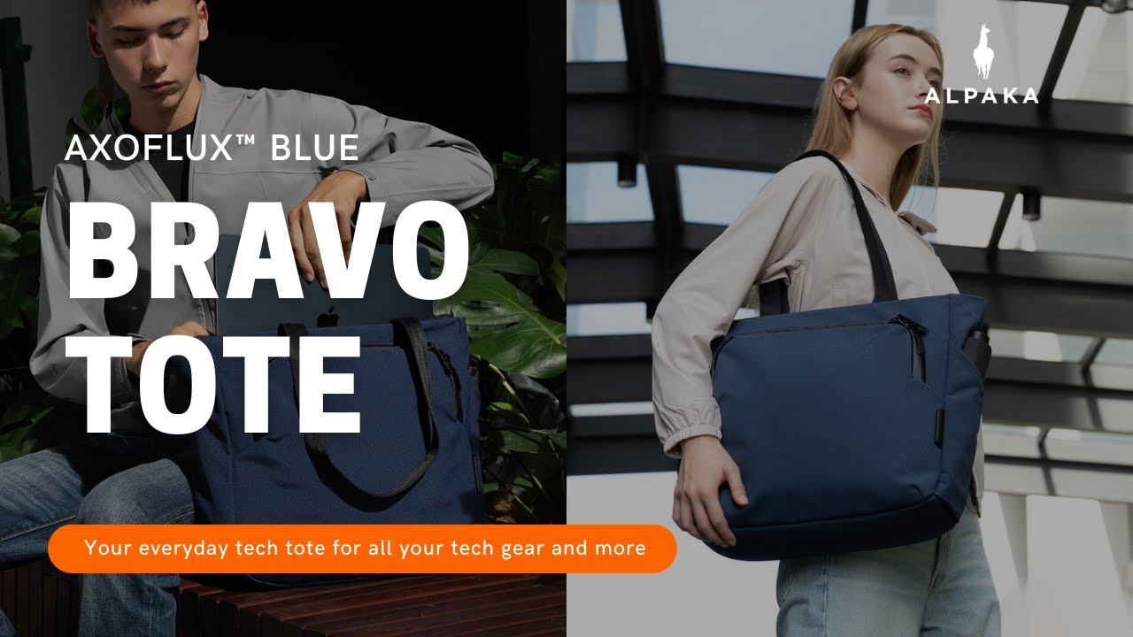 Bravo Tote - Axoflux™ Blue - YouTube
