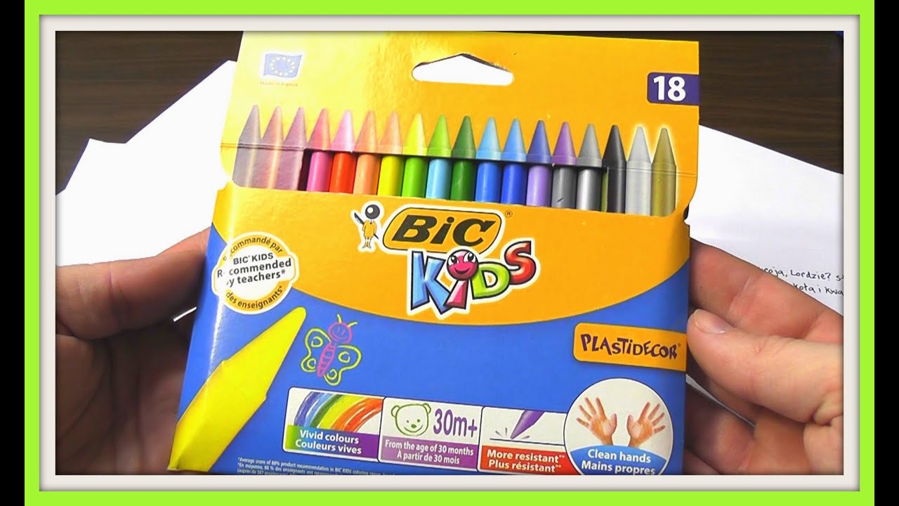 Bic Kids Crayons - YouTube