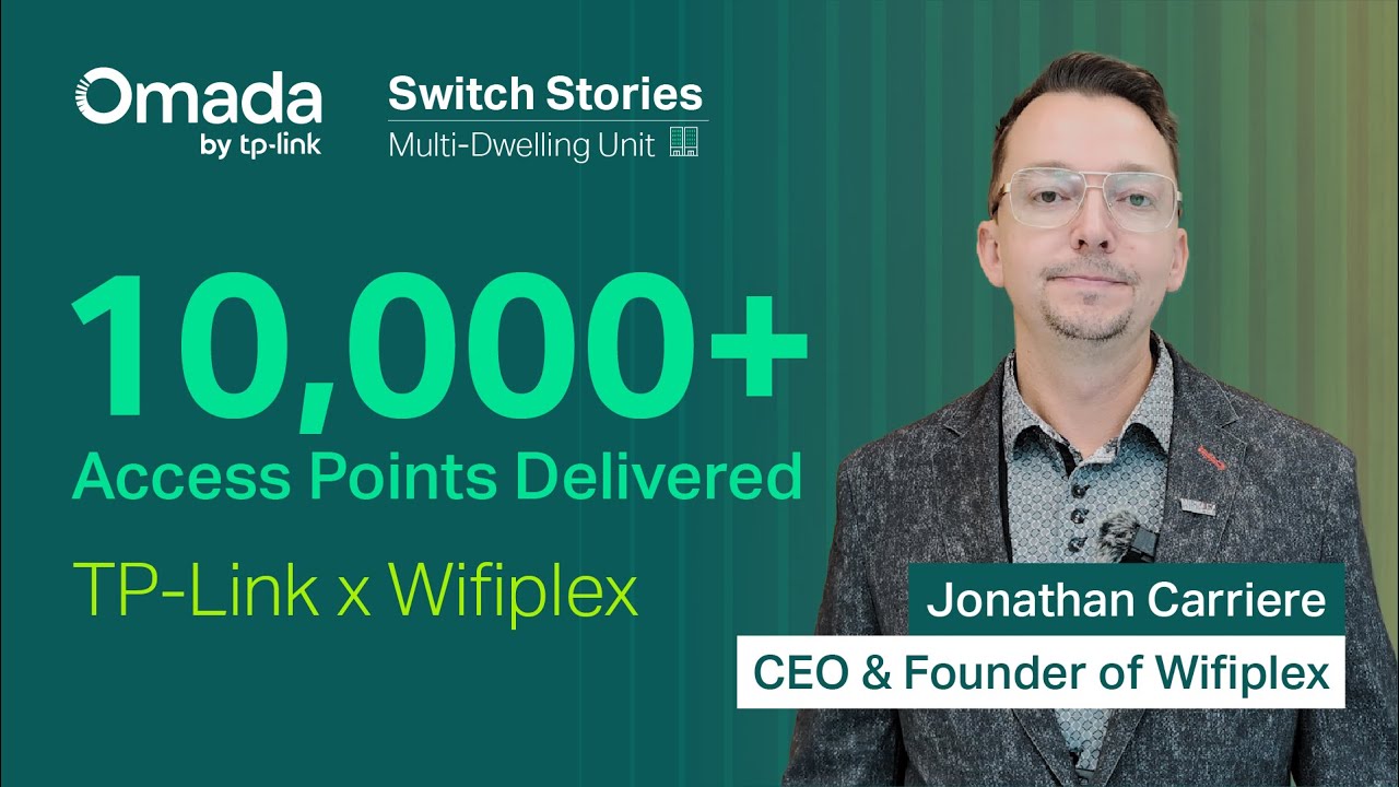 Wifiplex Partners with TP-Link for 10,000 Access Points! - YouTube