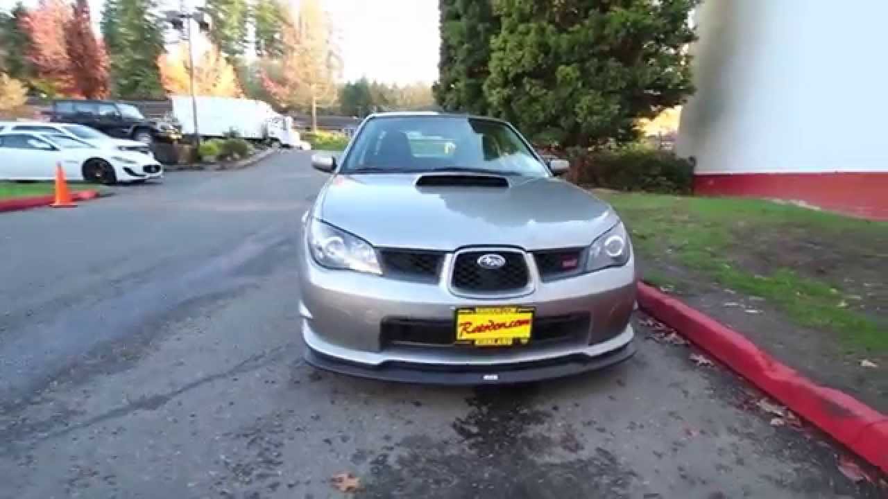 2006 Subaru Impreza WRX STi | Steel Grey | 6L515107 | Redmond | Seattle ...