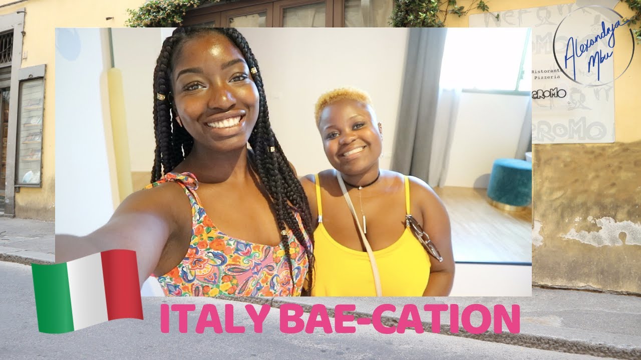 OUR FIRST EVER BAECATION - FLORENCE, ITALY | Alexandrya Mbu - YouTube