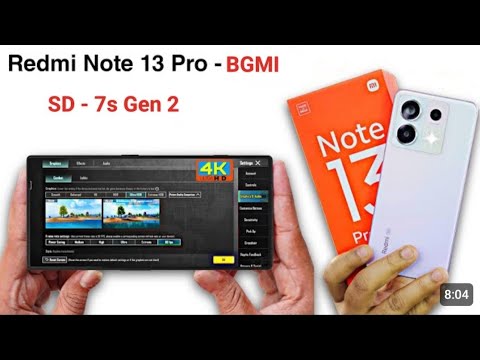 Redmi Note 13 Pro BGMI Graphics Test || Redmi Note 13 Pro PUBG Test ...