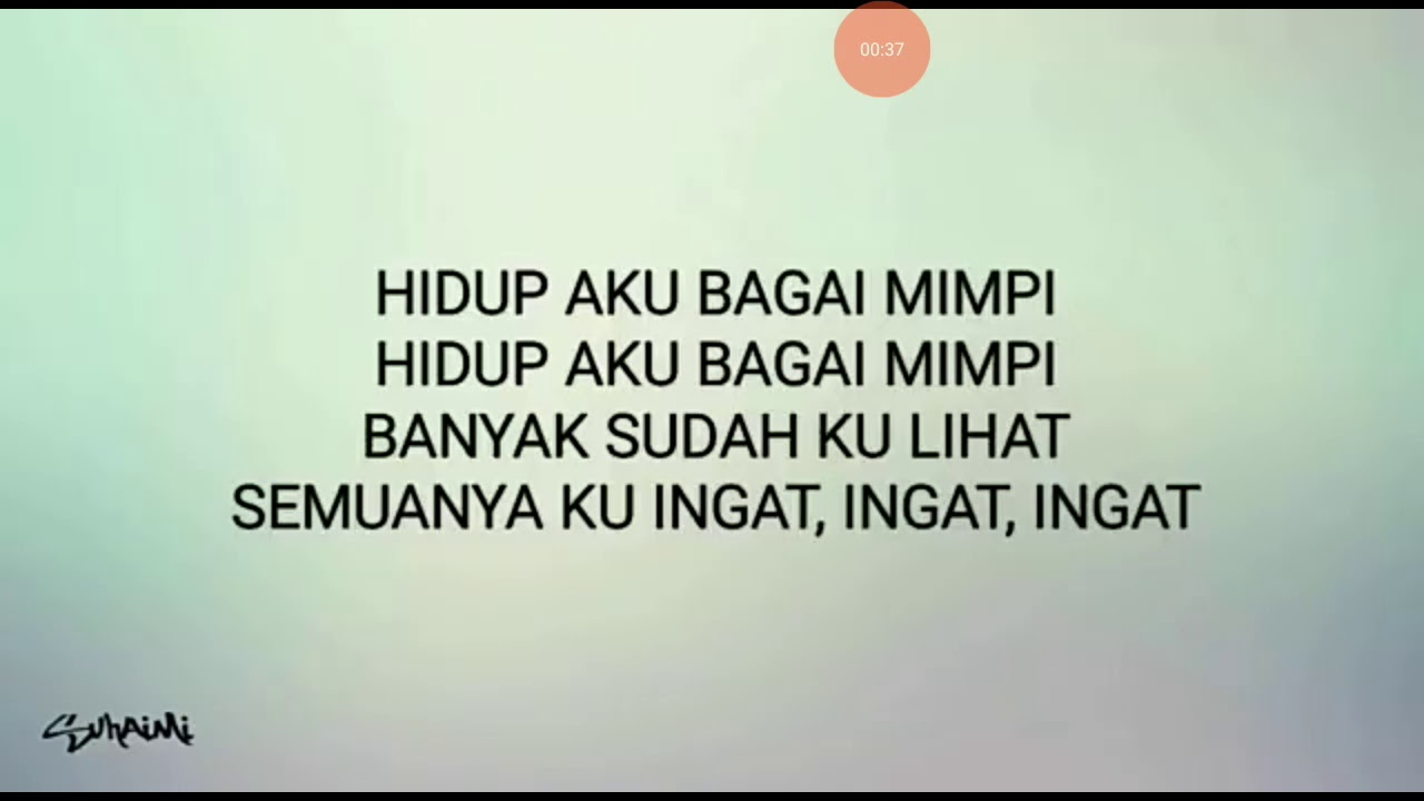Mimpi(lirik) - YouTube