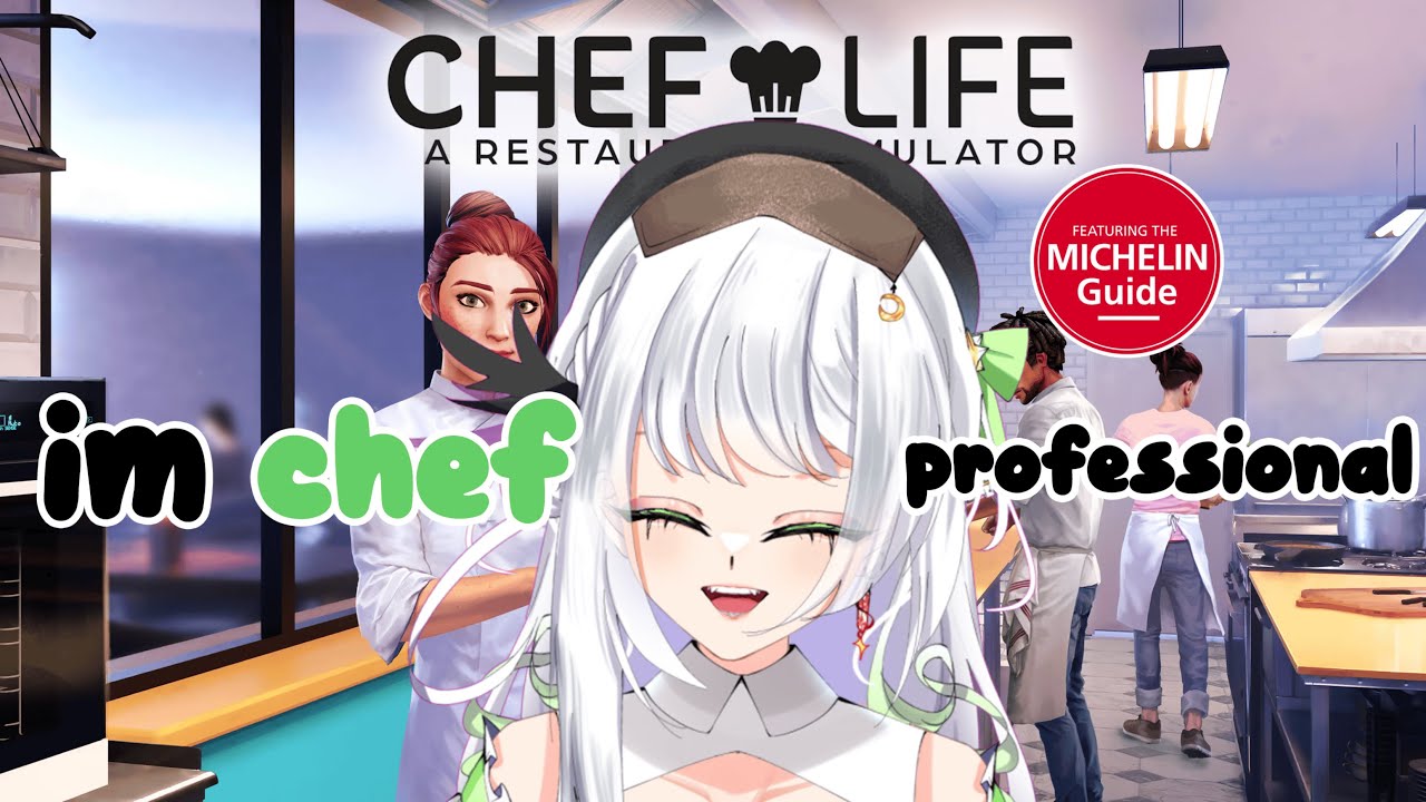 PWC!」☾₊ Cecil sudah professional chef - A CHEF SIMULATOR - PART 2 ...