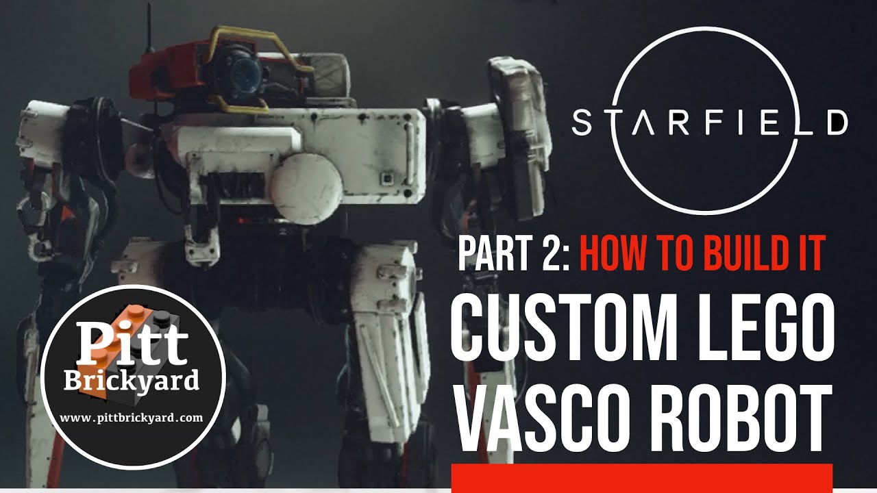 How to Build Vasco from Starfield in LEGO Bricks - YouTube