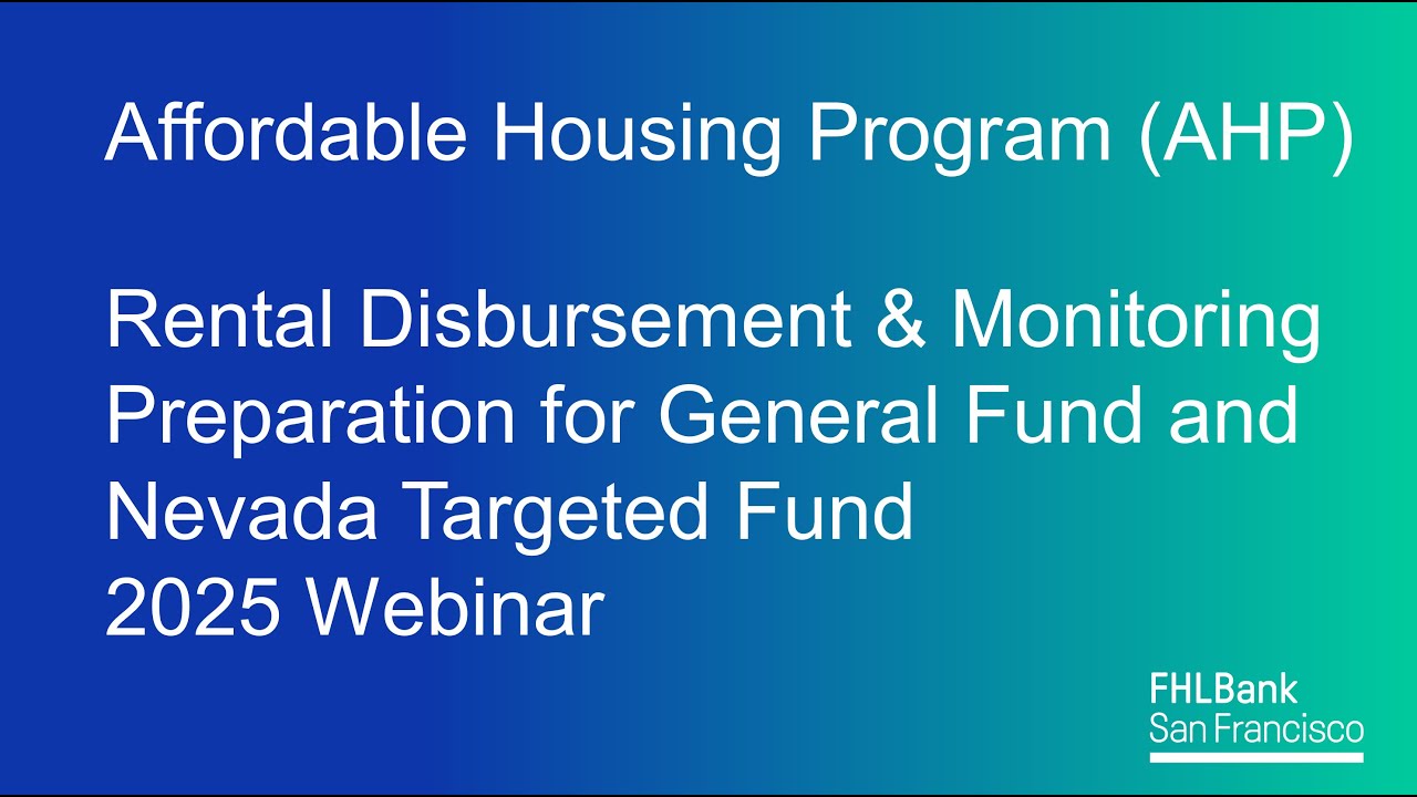 2025 AHP Compliance Webinar Rental Projects - YouTube