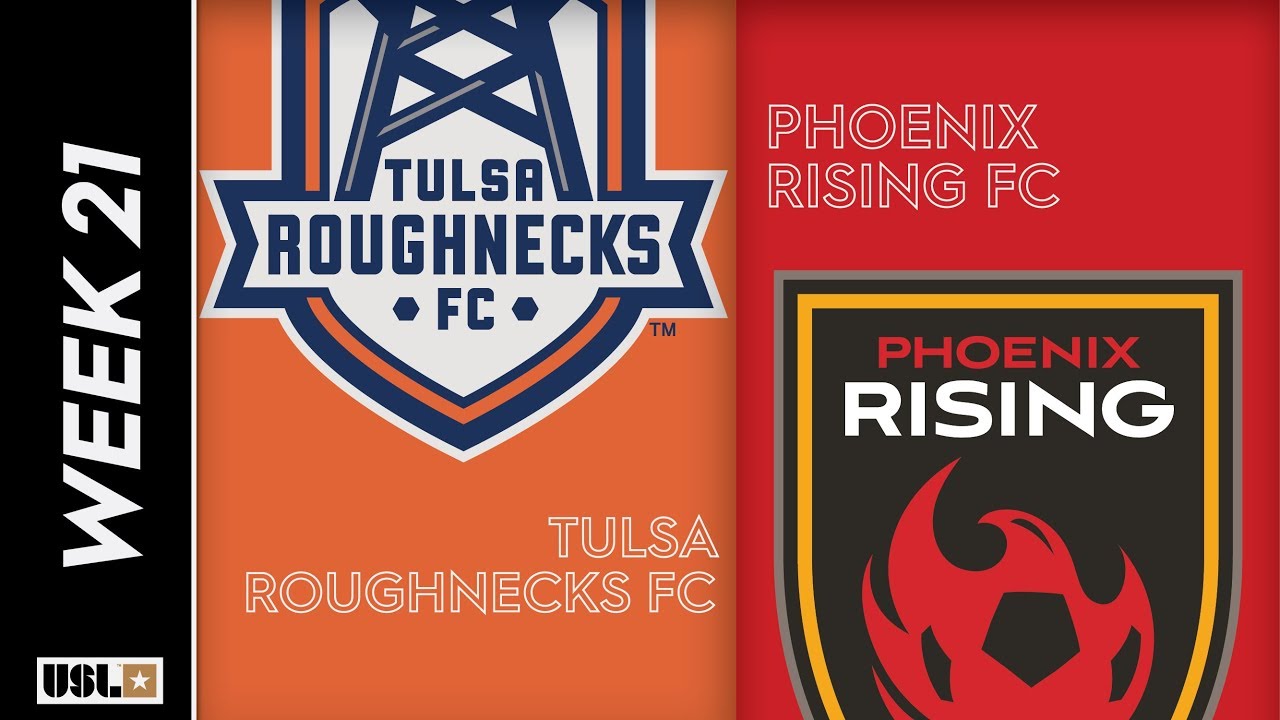 Tulsa Roughnecks FC vs. Phoenix Rising FC: July 27th, 2019 - YouTube