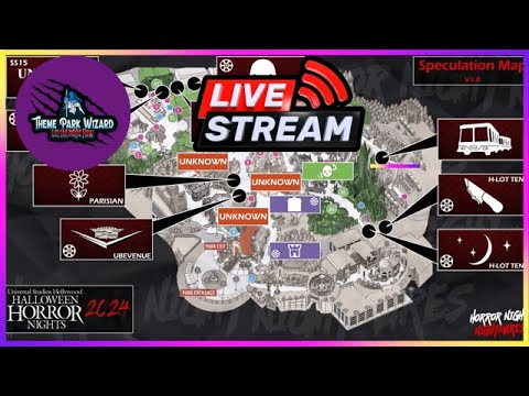 Halloween Horror Nights Spec Map Vol. 1 RELEASED! - YouTube