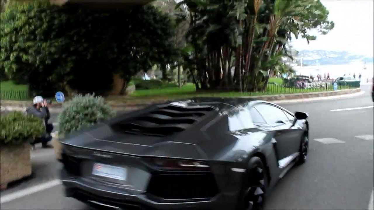 Lamborghini Aventador Crazy sound ! pure sound - YouTube