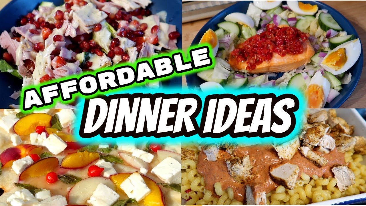 WHAT'S FOR DINNER? ~ AFFORDABLE FAMILY MEAL IDEAS AD - YouTube