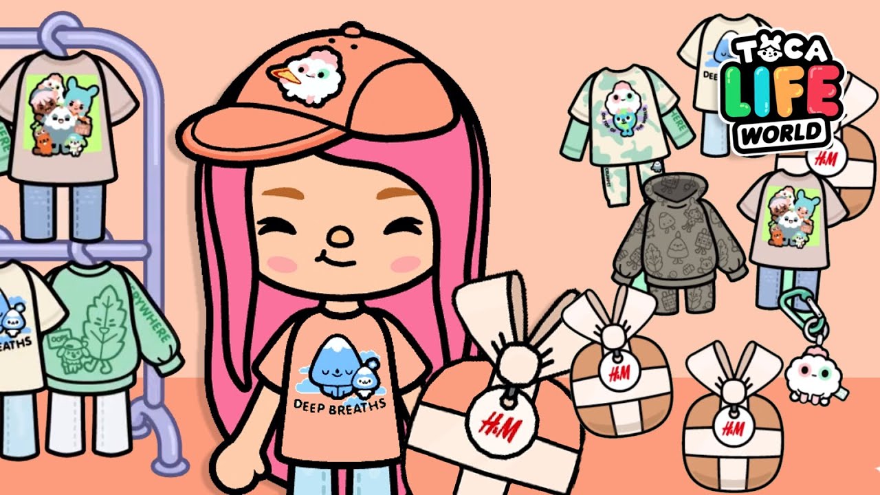 НОВАЯ ОДЕЖДА НА ПОЧТЕ! TOCA BOCA AND H&M / ТОКА БОКА / МИЛАШКА МАЛЫШКА ...