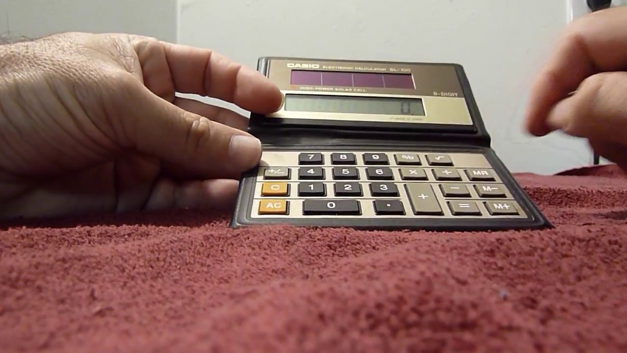Calculator collection. 1 of 2. - YouTube