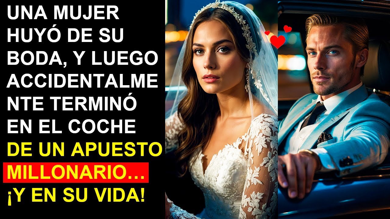 Una Mujer Huyó de su Boda y Accidentalmente Entró en el Auto de un Millonario… ¡y en su Vida ...