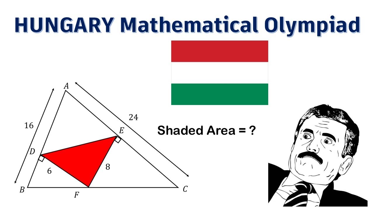 HUNGARY Math Olympiad | Simple Geometry | IMO | SLMC Olympiad Practice ...