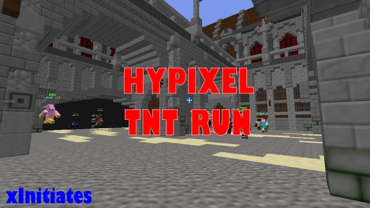 HYPIXEL TNT RUN: Sick parkour skills? | Initiates - YouTube