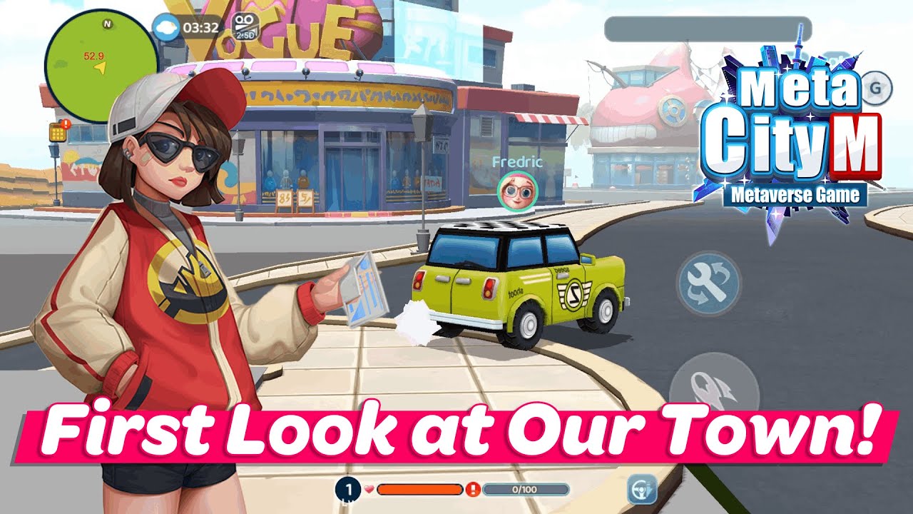 【MetaCity M】First look at our town development! - YouTube