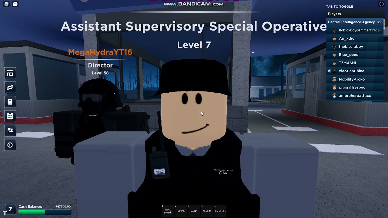 CIA SD | Roblox CIA Security Division Patrol - YouTube