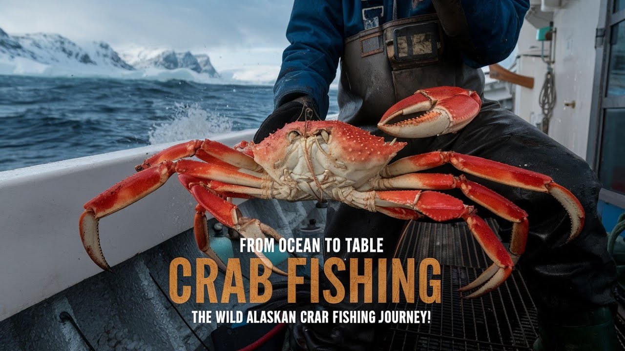 From Ocean to Table: The Wild Alaskan Crab Fishing Journey!#CrabFishing ...