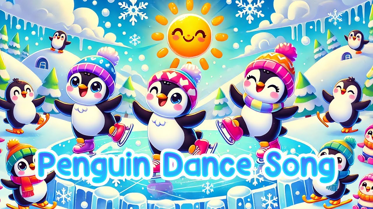 Penguin Dance Song for Kids | Fun Baby Songs & Nursery Rhymes - YouTube