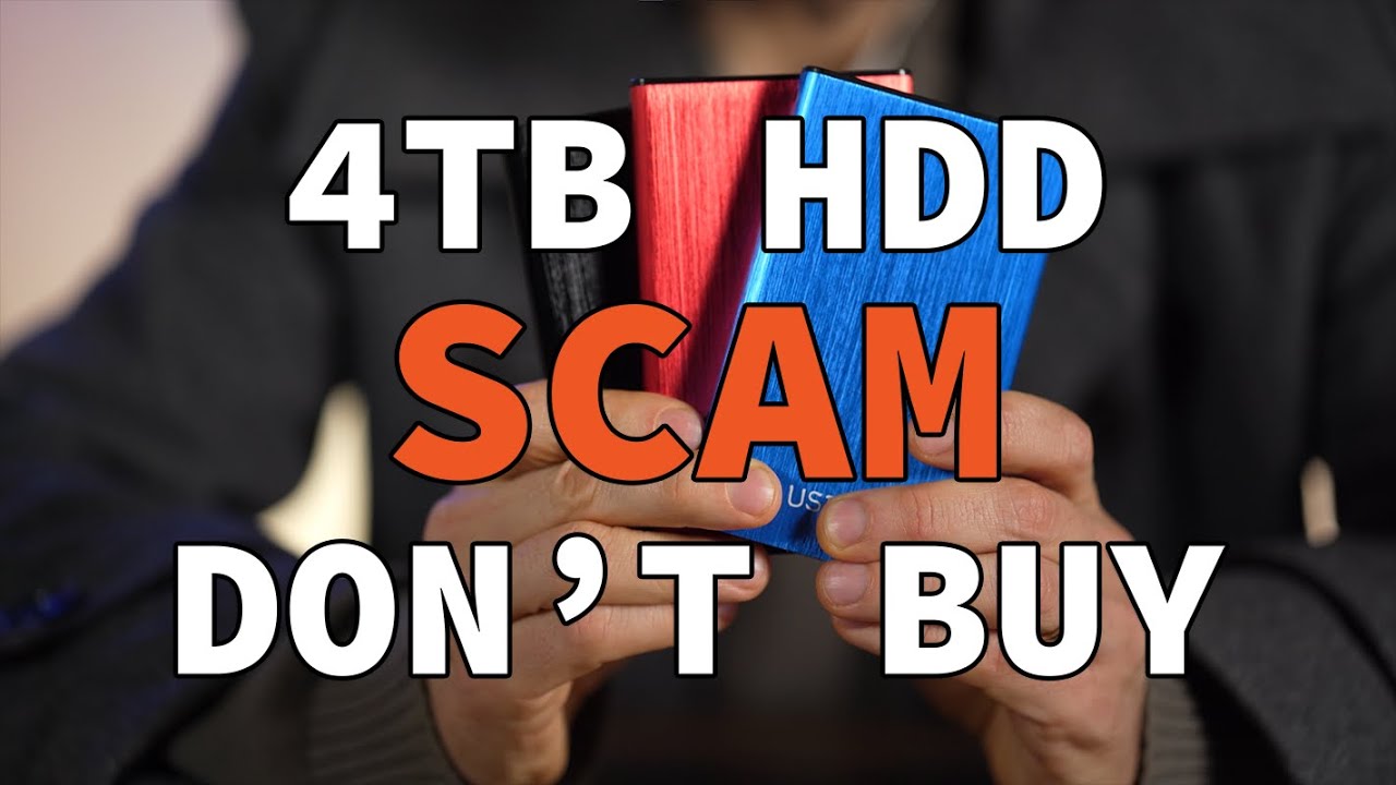 4TB HDD Scam - YouTube
