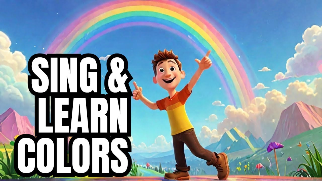 Rainbow Colors Song with 10 Colors | Fun Nursery Rhyme for Kids - YouTube