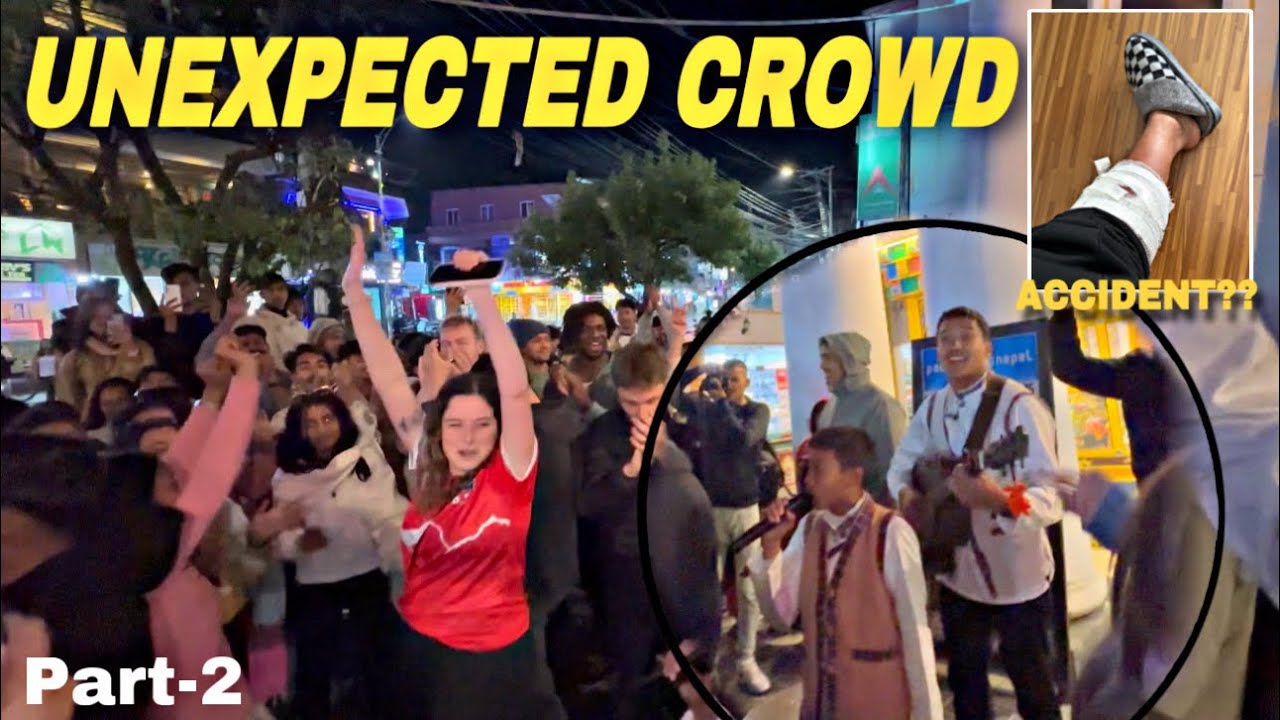 UNEXPECTED CROWD🥺 ️PART-2//ACCIDENT VAYO😭//THANK YOU EVERYONE 🙏 - YouTube
