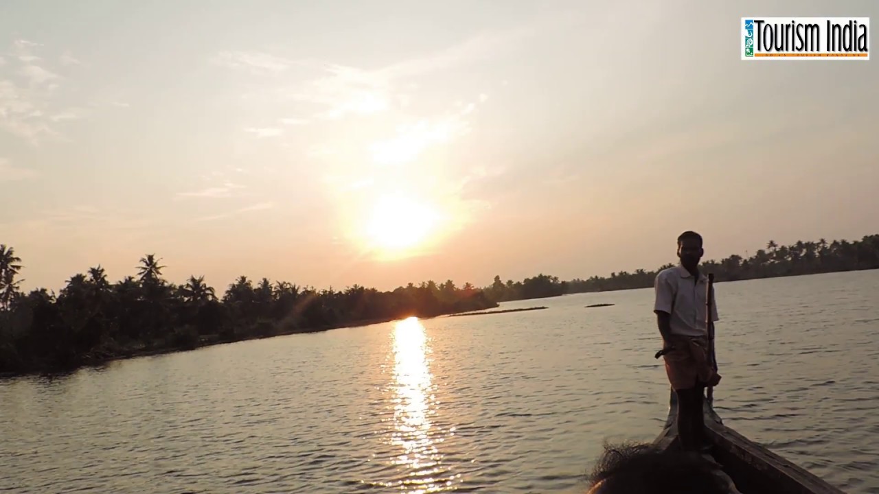 Sunset @ Alleppey |TOURISM INDIA - YouTube