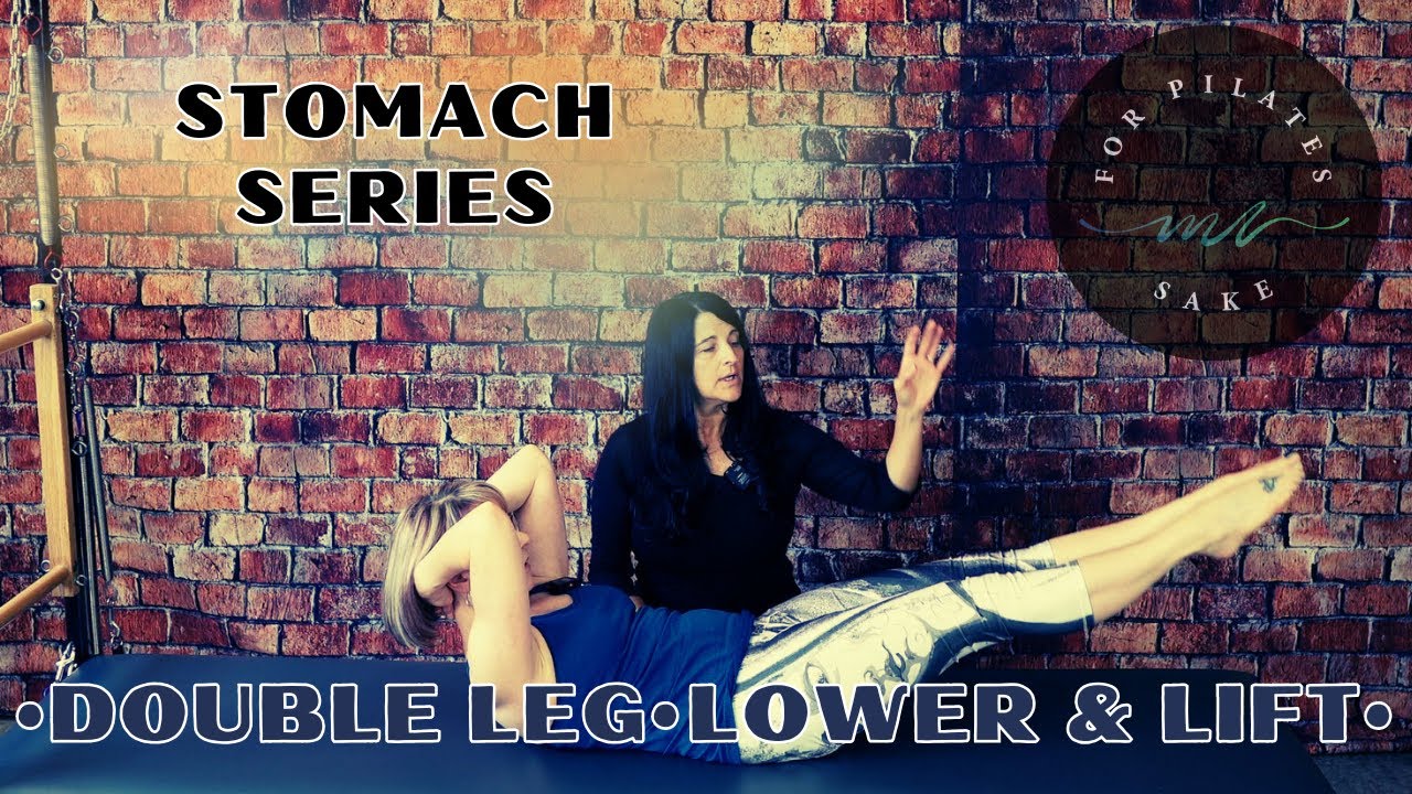 Pilates Mat- Stomach Series Double Leg Lower and Lift - YouTube