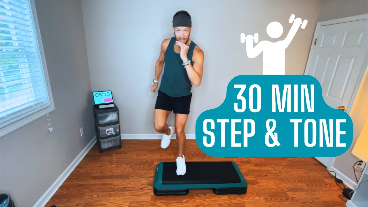 Step & Tone Workout - Go Check Out My @TYFit4U Channel! - YouTube