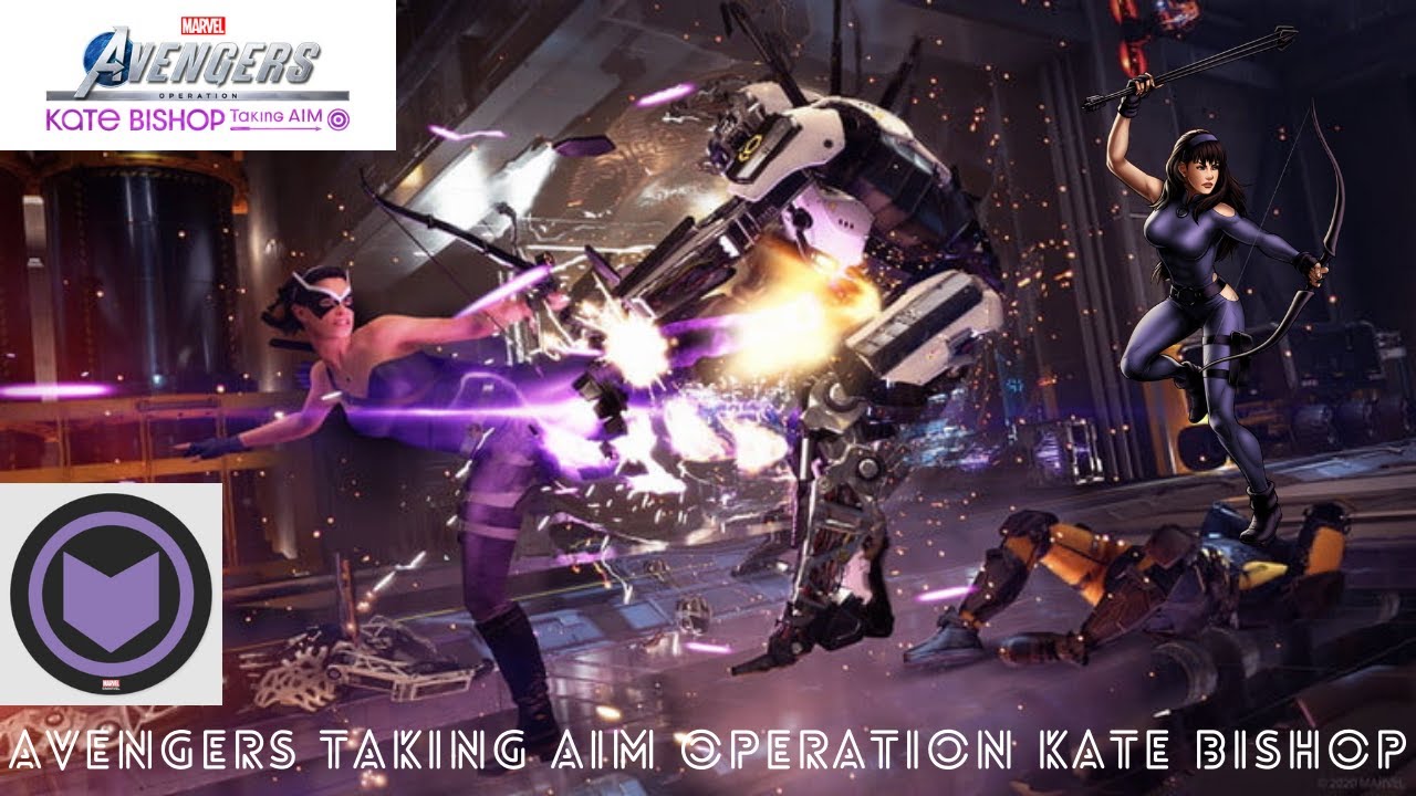 Avengers Kate Bishop Taking AIM: Full Game Movie Clips(All Cutscenes ...