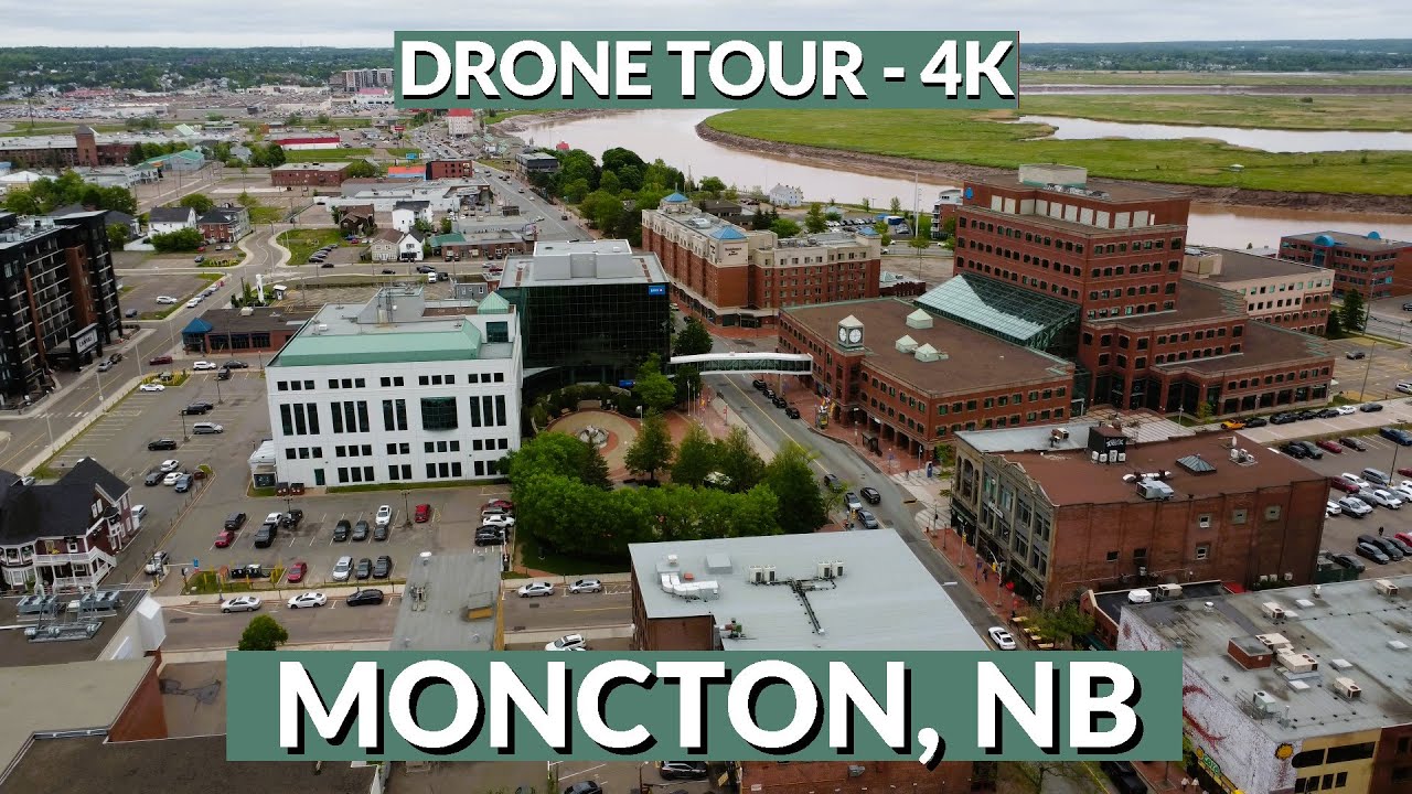 Moncton, NB: A Spectacular 4K Drone Exploration with DJI Mini 2 - YouTube