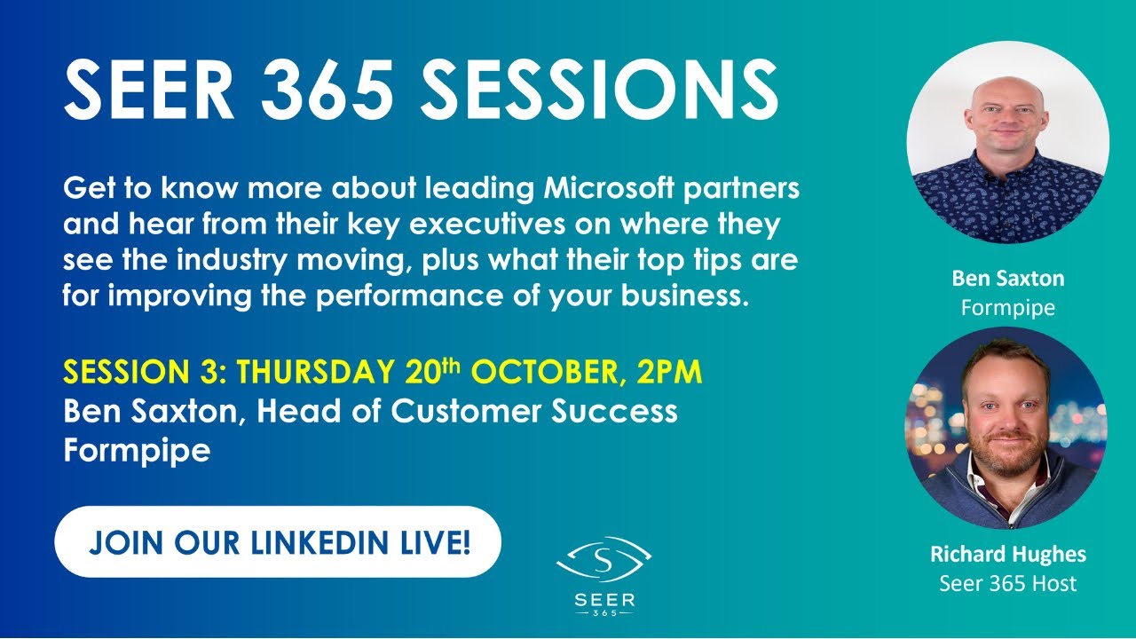 Seer 365 Sessions #3 - Keeping a foot in both camps with Formpipe - YouTube