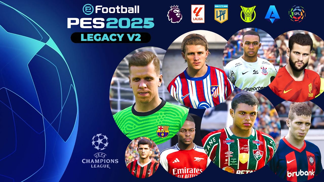 PES 2025 LEGACY V2 | Option File PES 2021 actualizado al 2024-2025 ...