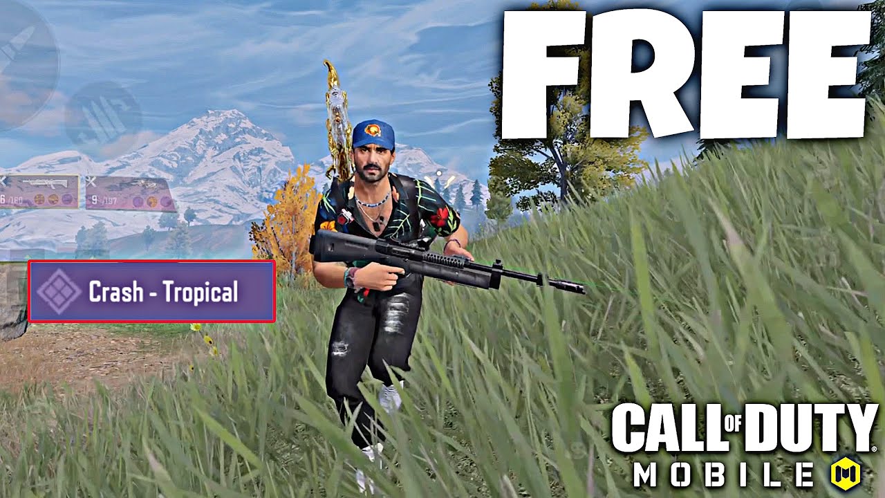 FREE Crash Tropical Gameplay & Review in COD Mobile - YouTube