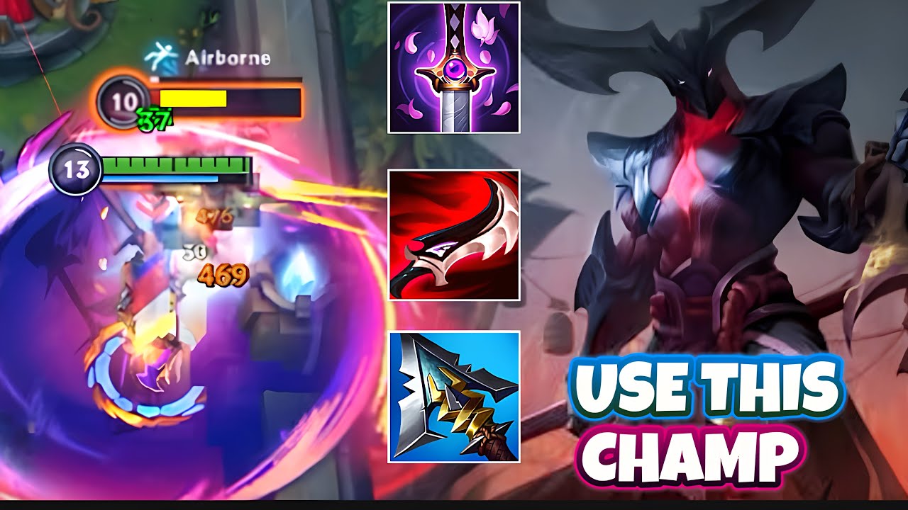 DARKIN KAYN STILL STRONG TO GET OUT OF LOW ELO! WILD RIFT (RUNES ...