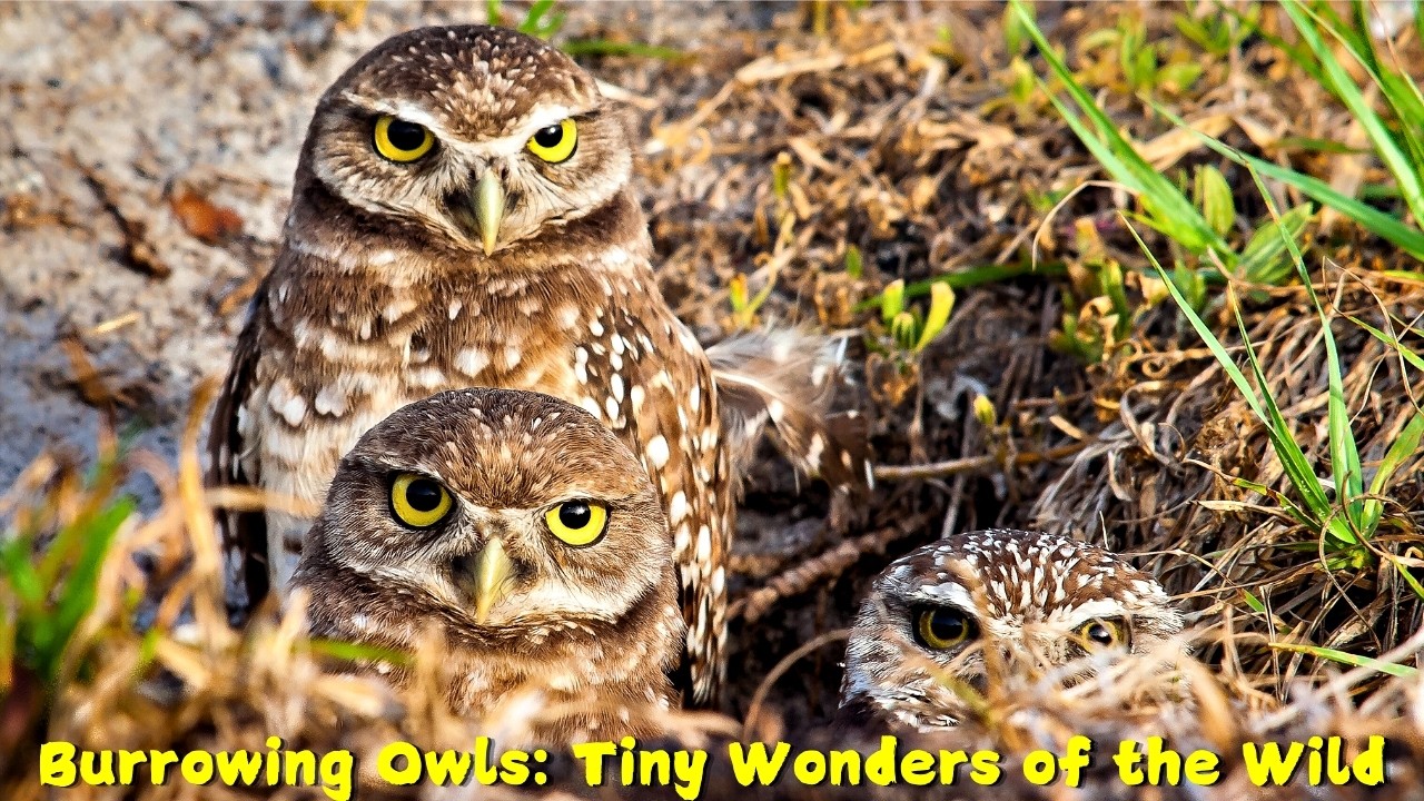 Burrowing Owls: The Tiny Wonders of the Wild | burrowing owl facts ...