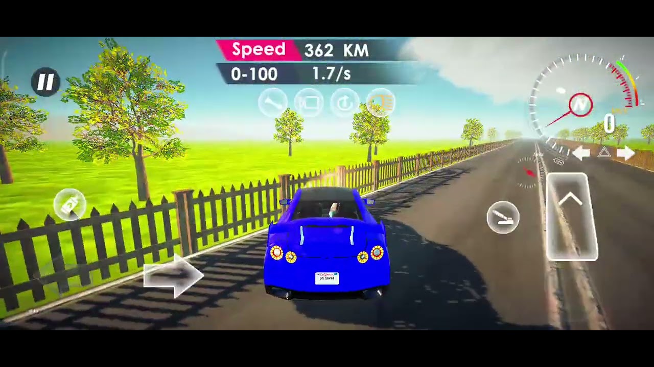 car for sale semuleter game speed 362km gt85 - YouTube