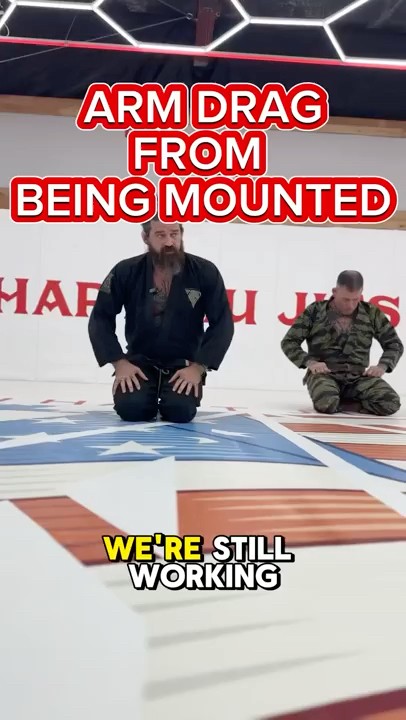 Arm Drag From Being Mounted Part 1 - YouTube