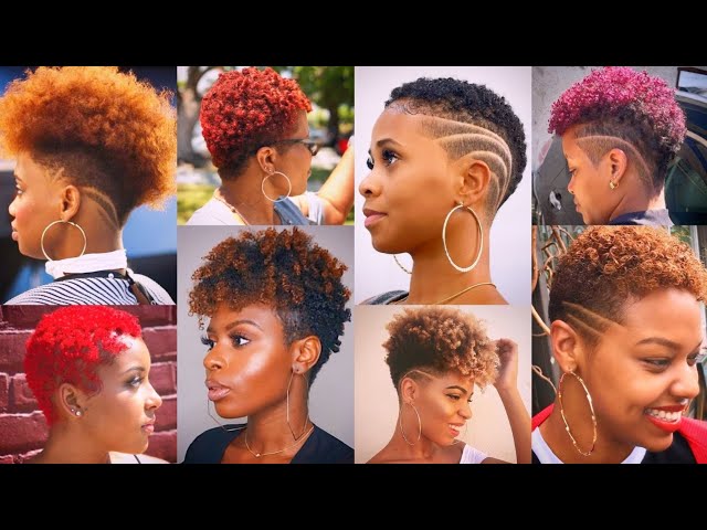 Short Natural Cuts With Color