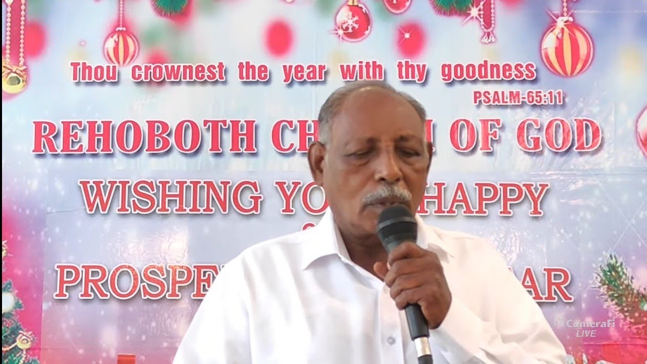 Rehoboth church of God Royapettah 2021-2022 Dec 31st New Year Service ...