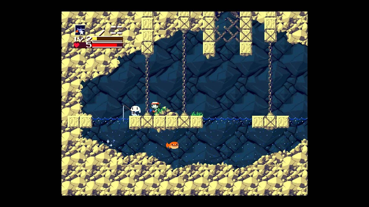 Let's Play Cave Story (1) robots and rabbits - YouTube