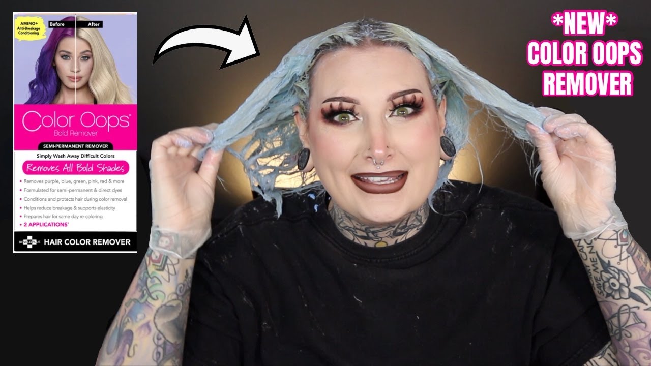 *NEW* Color Oops Bold Remover! - YouTube