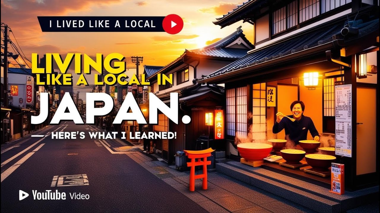 I Lived Like a Local in Japan for a Week – Here’s What I Learned - YouTube