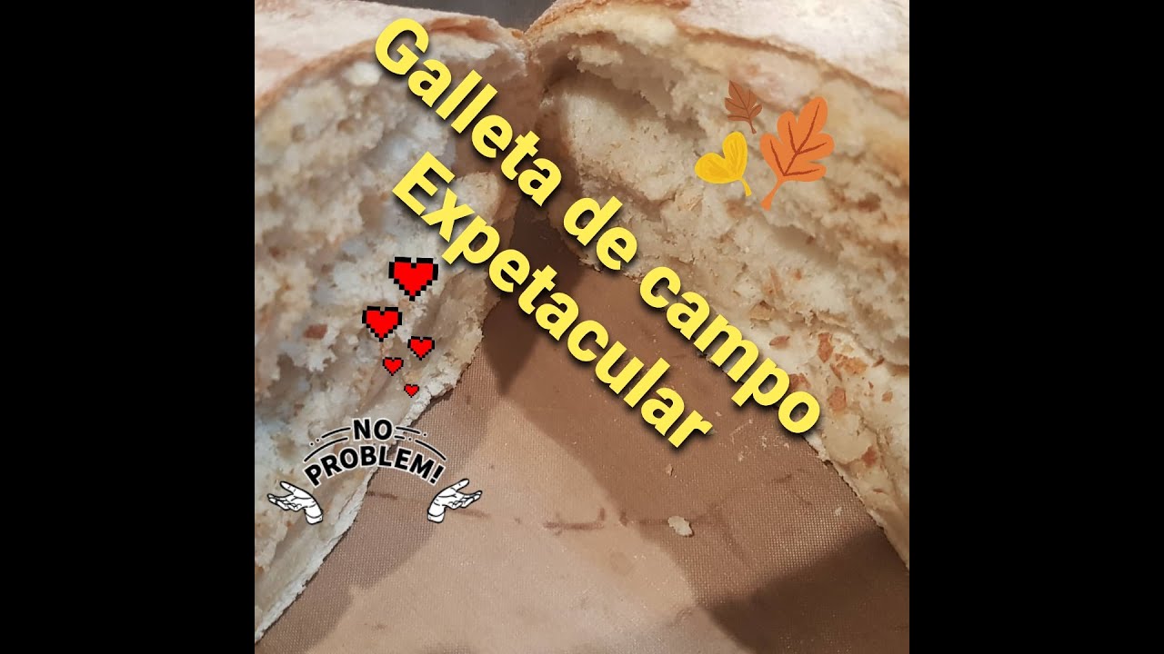 Galleta de campo rápido y sabrosa - YouTube