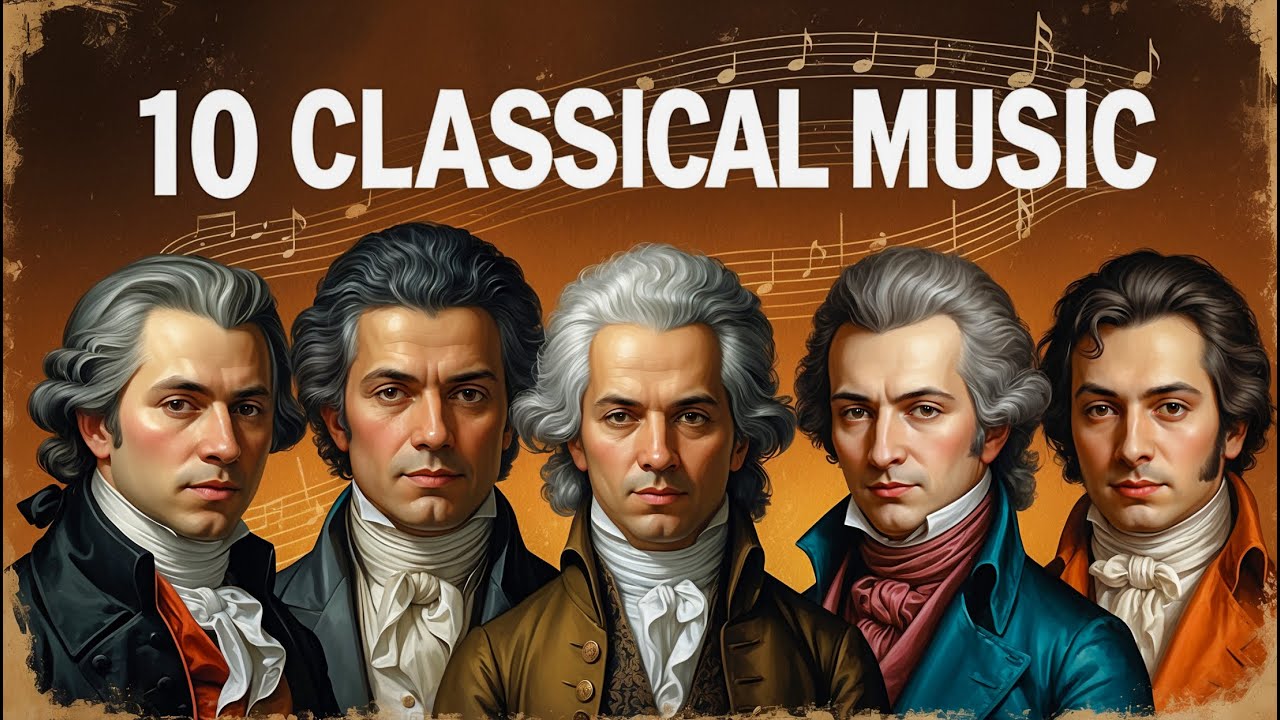 Top 10 best classical music in the world: Mozart, Beethoven, Chopin ...